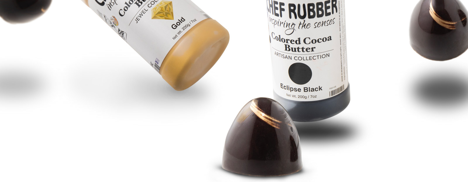 Colored Cocoa Butter Collections – Chef Rubber