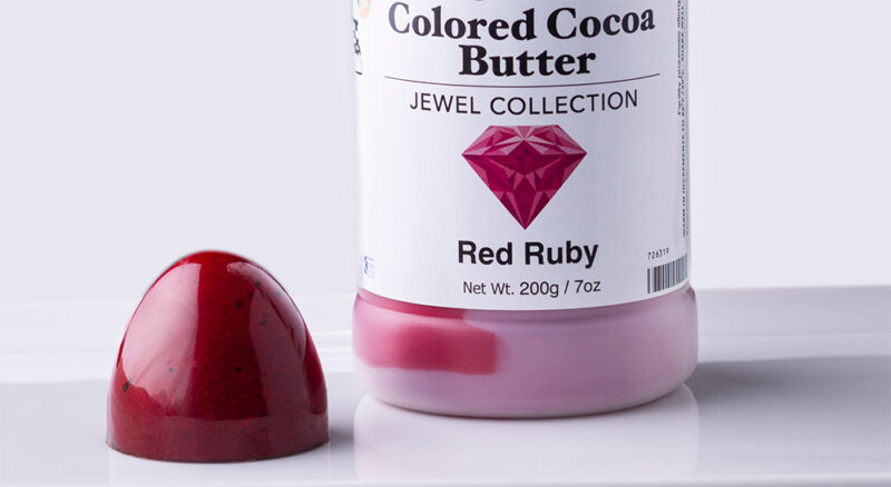 How To Use Colored Cocoa Butter – Chef Rubber