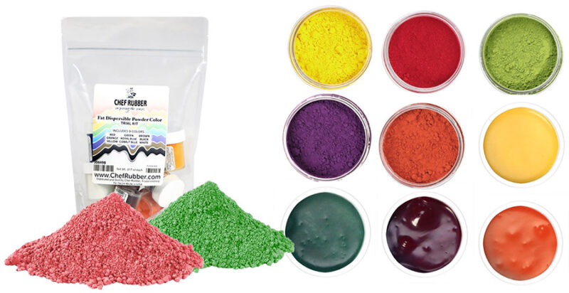 Oil Based Food Colors – Chef Rubber
